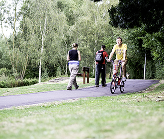 Shared use path, Moyle Park link - Trowbridge - Connecting Wiltshire